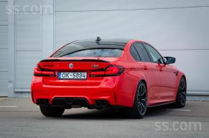 Sarkans BMW M5 2021 Rīga, ar dzinēja tilpumu 4.40 L un nobraukumu 147 tūkst. km par 64000 €, foto 10 vietnē AUTOMOTO.COM.LV