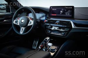Sarkans BMW M5 2021 Rīga, ar dzinēja tilpumu 4.40 L un nobraukumu 147 tūkst. km par 64000 €, foto 12 vietnē AUTOMOTO.COM.LV