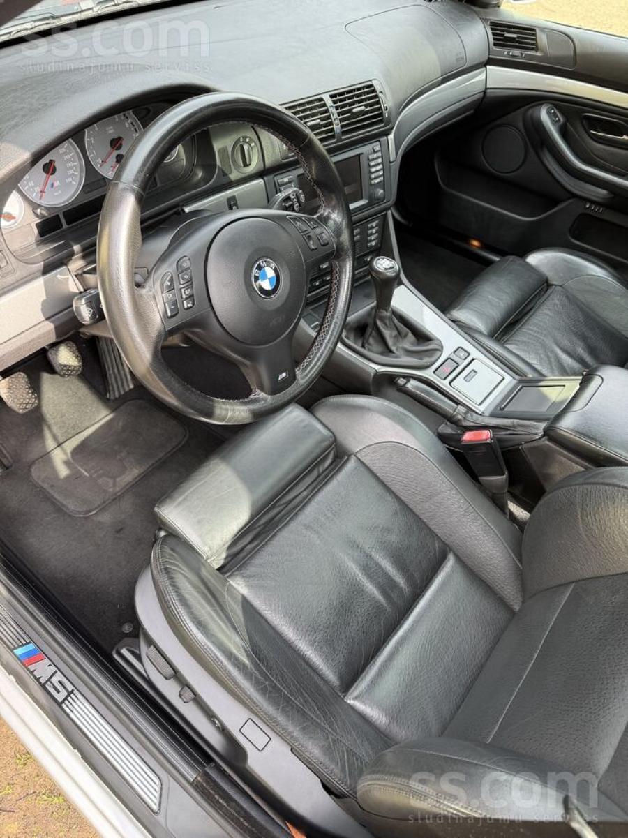 BMW M5 2002 Rīga, ar dzinēja tilpumu 5.00 L un nobraukumu 202 tūkst. km par 22000 €, foto 17 vietnē AUTOMOTO.COM.LV