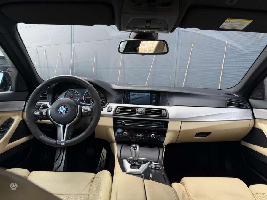 BMW M5 2012 in Vilnius, with an engine capacity of 4.40 L and mileage of 170 thousand km for 23700 €, photo 13 on AUTOMOTO.COM.LV