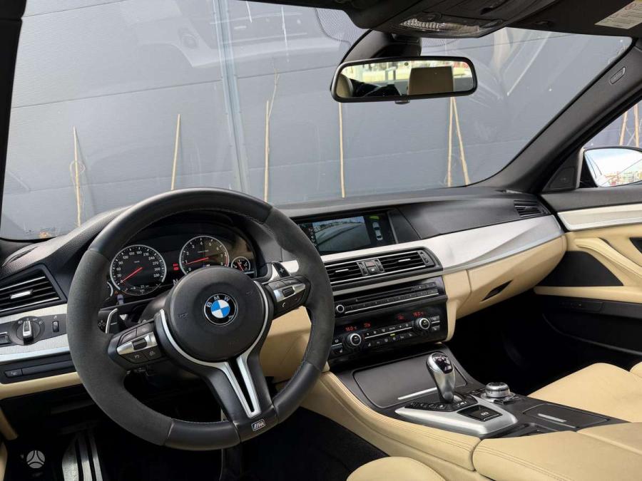 BMW M5 2012 in Vilnius, with an engine capacity of 4.40 L and mileage of 170 thousand km for 23700 €, photo 14 on AUTOMOTO.COM.LV