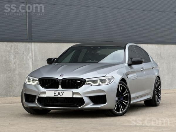 BMW M5 2018 in Riga, with an engine capacity of 4.40 L and mileage of 0 thousand km for 55000 €, photo 1 on AUTOMOTO.COM.LV