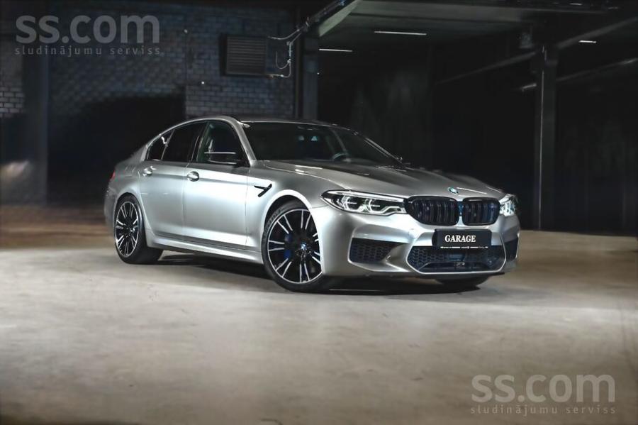 BMW M5 2018 in Riga, with an engine capacity of 4.40 L and mileage of 0 thousand km for 53000 €, photo 1 on AUTOMOTO.COM.LV