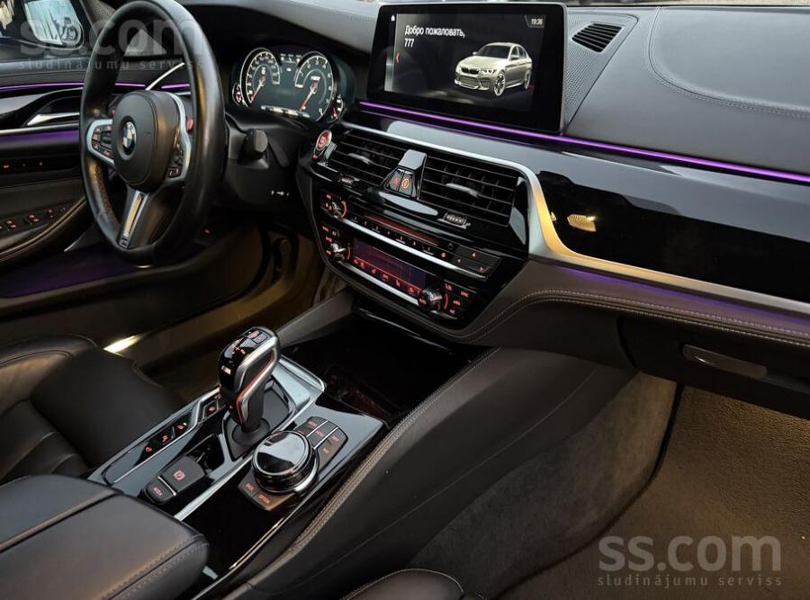 BMW M5 2018 in Riga, with an engine capacity of 4.40 L and mileage of 0 thousand km for 53000 €, photo 7 on AUTOMOTO.COM.LV