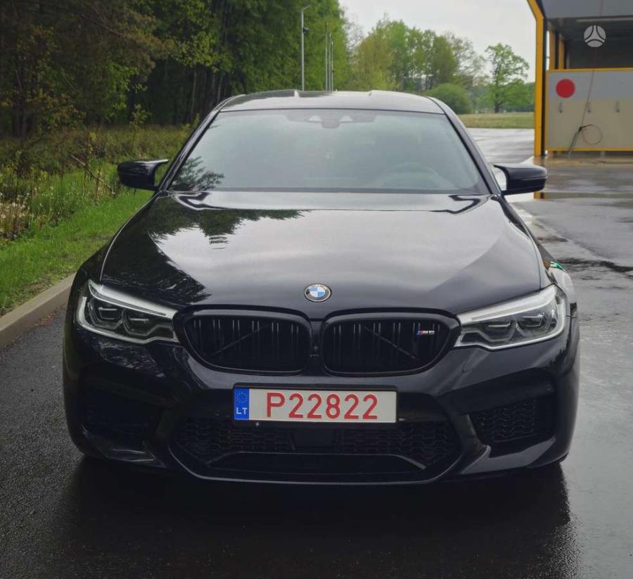 BMW M5 2018 Kauņa, ar dzinēja tilpumu 4.40 L un nobraukumu 71 tūkst. km par 48600 €, foto 1 vietnē AUTOMOTO.COM.LV