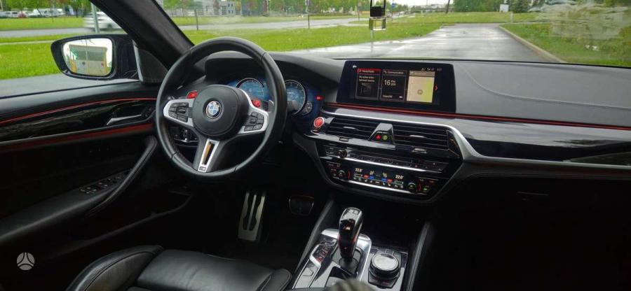 BMW M5 2018 Kauņa, ar dzinēja tilpumu 4.40 L un nobraukumu 71 tūkst. km par 48600 €, foto 20 vietnē AUTOMOTO.COM.LV