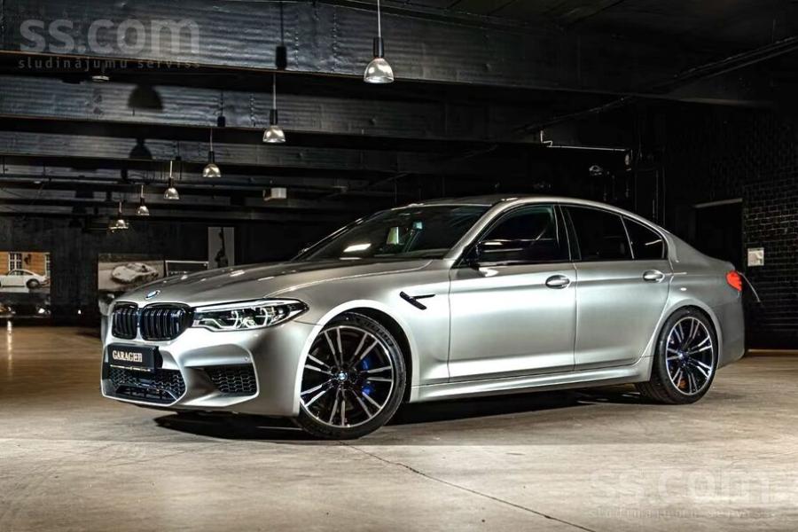 BMW M5 2018 in Riga, with an engine capacity of 4.40 L and mileage of 0 thousand km for 53000 €, photo 4 on AUTOMOTO.COM.LV