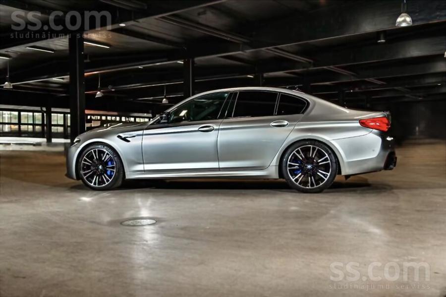 BMW M5 2018 in Riga, with an engine capacity of 4.40 L and mileage of 0 thousand km for 53000 €, photo 5 on AUTOMOTO.COM.LV