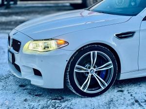 White BMW M5 2016 in Riga, with an engine capacity of 0.00 L and mileage of 67 thousand km for 36500 €, photo 5 on AUTOMOTO.COM.LV
