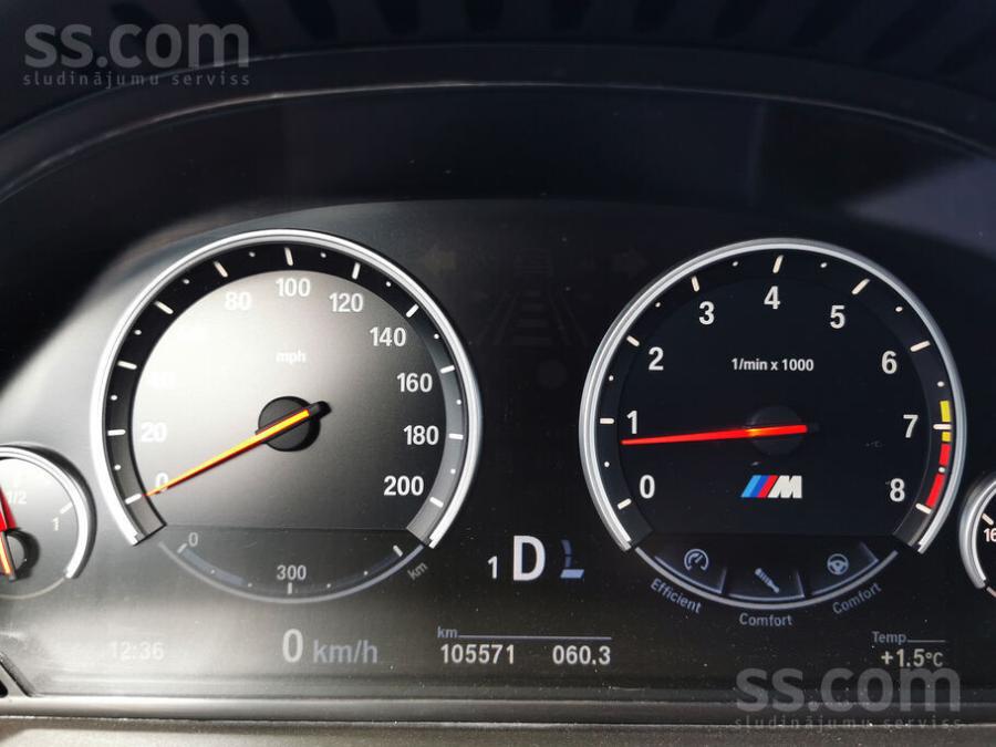 Белый БМВ М5 2014 в Рига, объемом двигателя 4.40 л и пробегом 105 тыс. км за 33000 €, фото 13 на AUTOMOTO.COM.LV