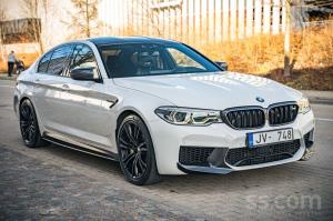 Balts BMW M5 2019 Rīga, ar dzinēja tilpumu 4.40 L un nobraukumu 0 tūkst. km par 64990 €, foto 4 vietnē AUTOMOTO.COM.LV