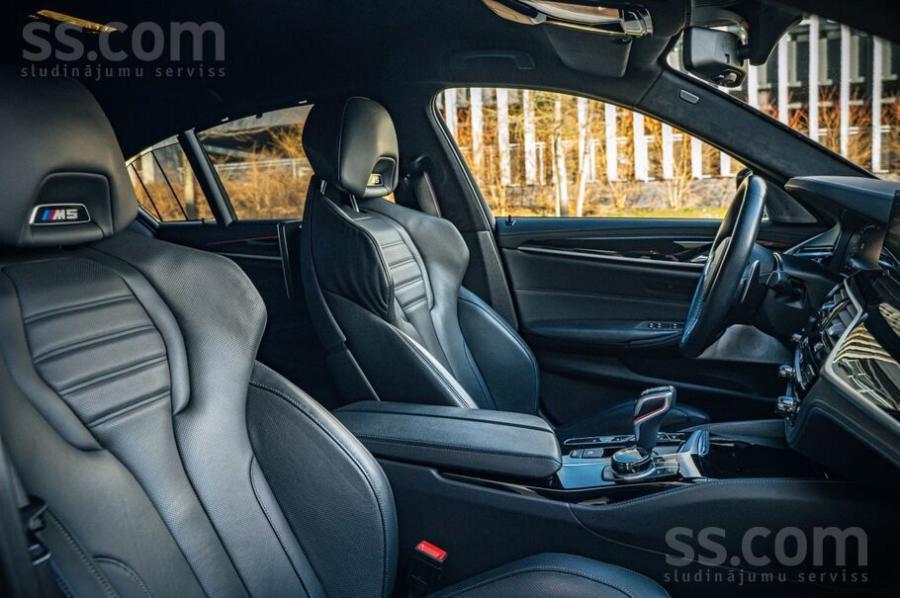 Balts BMW M5 2019 Rīga, ar dzinēja tilpumu 4.40 L un nobraukumu 0 tūkst. km par 64990 €, foto 8 vietnē AUTOMOTO.COM.LV