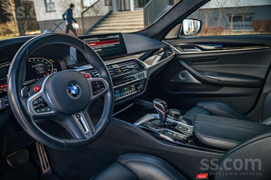 Balts BMW M5 2019 Rīga, ar dzinēja tilpumu 4.40 L un nobraukumu 0 tūkst. km par 64990 €, foto 11 vietnē AUTOMOTO.COM.LV