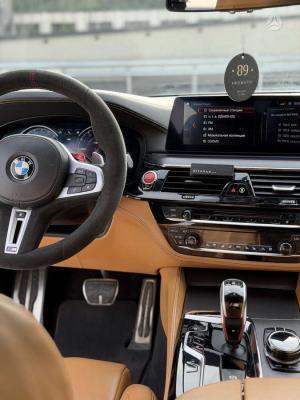White BMW M5 2019 in Vilnius, with an engine capacity of 4.40 L and mileage of 65 thousand km for 50500 €, photo 24 on AUTOMOTO.COM.LV