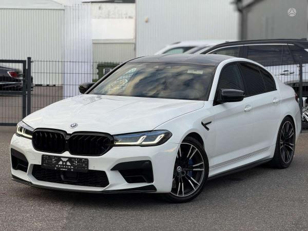 БМВ М5 2019 в Вильнюс на AUTOMOTO.COM.LV Белый БМВ М5 2019 в Вильнюс, объемом двигателя 4.40 л и пробегом 68 тыс. км за 47500 €, фото 3 на AUTOMOTO.COM.LV
