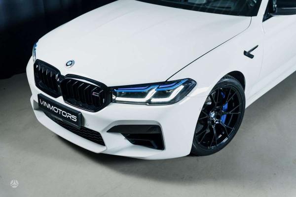 Balts BMW M5 2020 Viļņa, ar dzinēja tilpumu 4.40 L un nobraukumu 30 tūkst. km par 54500 €, foto 7 vietnē AUTOMOTO.COM.LV