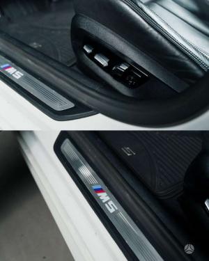 White BMW M5 2020 in Vilnius, with an engine capacity of 4.40 L and mileage of 30 thousand km for 54500 €, photo 21 on AUTOMOTO.COM.LV