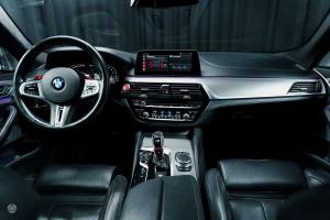 White BMW M5 2020 in Vilnius, with an engine capacity of 4.40 L and mileage of 30 thousand km for 54500 €, photo 27 on AUTOMOTO.COM.LV