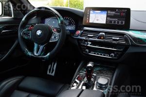 White BMW M5 2022 in Riga, with an engine capacity of 4.40 L and mileage of 81 thousand km for 79000 €, photo 24 on AUTOMOTO.COM.LV