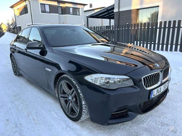 Black BMW M550 2012 in Vilnius, with an engine capacity of 3.00 L and mileage of 325 thousand km for 11900 €, photo 4 on AUTOMOTO.COM.LV