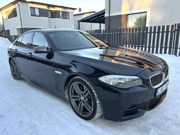 Black BMW M550 2012 in Vilnius, with an engine capacity of 3.00 L and mileage of 325 thousand km for 11900 €, photo 5 on AUTOMOTO.COM.LV