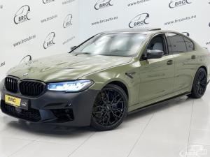 Черный БМВ M550 2018 в Авиженяй, объемом двигателя 4.40 л и пробегом 155 тыс. км за 24900 €, фото  на AUTOMOTO.COM.LV
