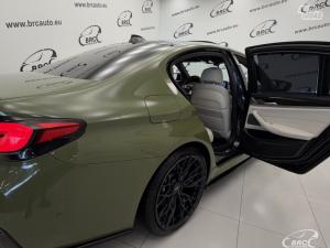 Melns BMW M550 2018 Avižieniai, ar dzinēja tilpumu 4.40 L un nobraukumu 155 tūkst. km par 24900 €, foto 15 vietnē AUTOMOTO.COM.LV