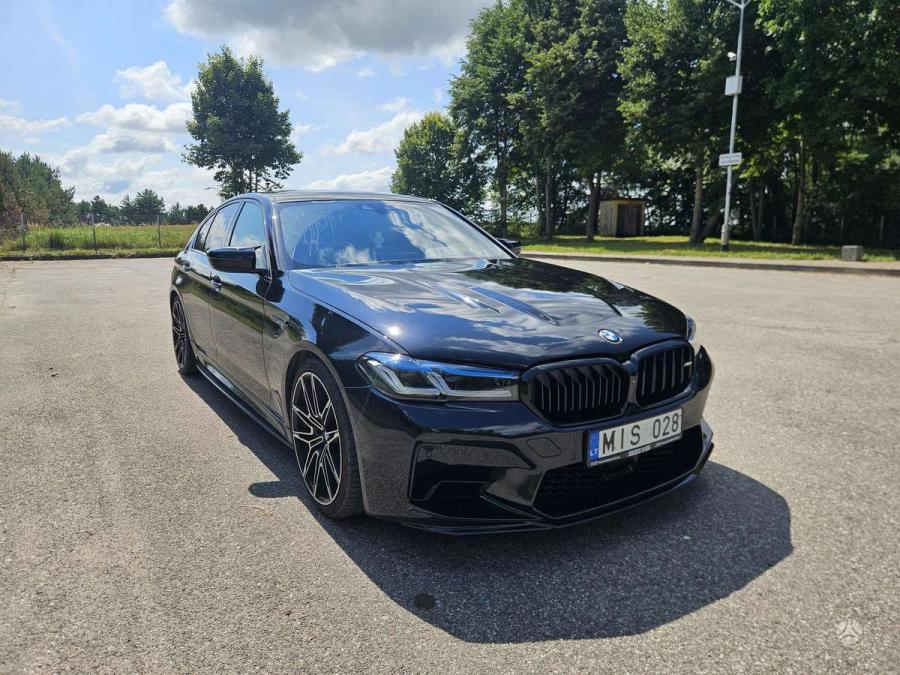 Черный БМВ M550 2018 в Паневежис, объемом двигателя 4.40 л и пробегом 157 тыс. км за 31000 €, фото 3 на AUTOMOTO.COM.LV