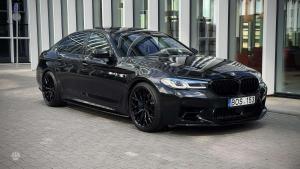 Black BMW M550 2018 in Vilnius, with an engine capacity of 4.40 L and mileage of 120 thousand km for 33999 €, photo 8 on AUTOMOTO.COM.LV