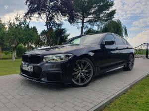 Черный БМВ M550 2018 в Каунас, объемом двигателя 4.40 л и пробегом 150 тыс. км за 25800 €, фото 4 на AUTOMOTO.COM.LV