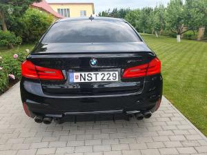 Черный БМВ M550 2018 в Каунас, объемом двигателя 4.40 л и пробегом 150 тыс. км за 25800 €, фото 7 на AUTOMOTO.COM.LV