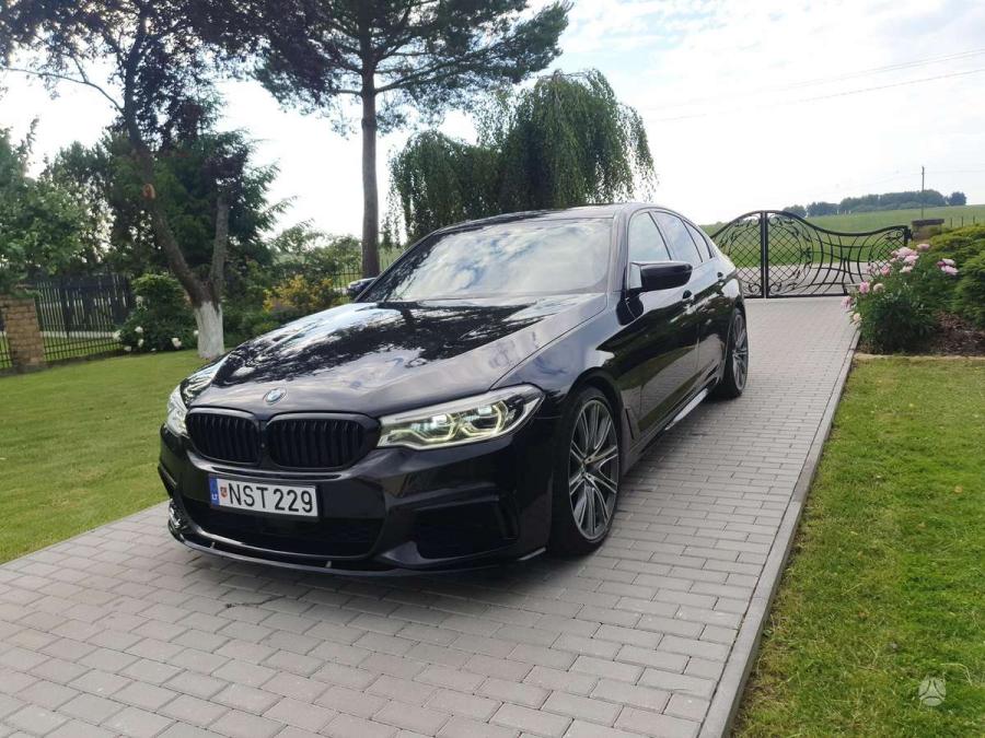 Черный БМВ M550 2018 в Каунас, объемом двигателя 4.40 л и пробегом 150 тыс. км за 25800 €, фото 25 на AUTOMOTO.COM.LV