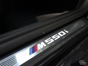 Melns BMW M550 2019 Viļņa, ar dzinēja tilpumu 4.40 L un nobraukumu 123 tūkst. km par 27000 €, foto 17 vietnē AUTOMOTO.COM.LV