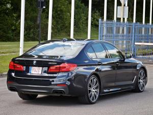 Черный БМВ M550 2019 в Вильнюс, объемом двигателя 4.40 л и пробегом 125 тыс. км за 25000 €, фото 10 на AUTOMOTO.COM.LV
