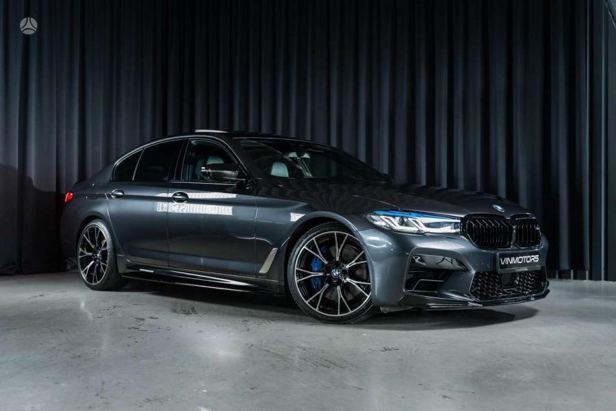 Melns BMW M550 2020 Viļņa, ar dzinēja tilpumu 4.46 L un nobraukumu 95 tūkst. km par 36500 €, foto 4 vietnē AUTOMOTO.COM.LV