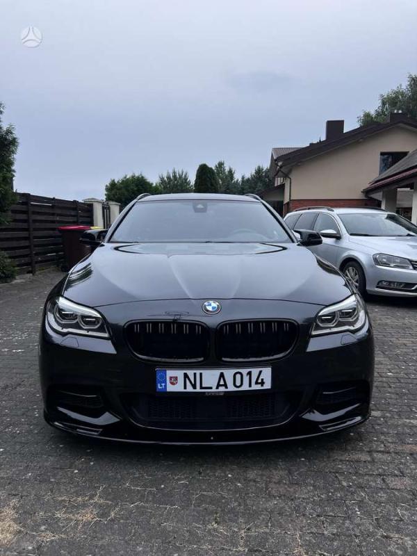 Черный БМВ M550 2014 в Клайпеда, объемом двигателя 2.99 л и пробегом 177 тыс. км за 15890 €, фото 1 на AUTOMOTO.COM.LV