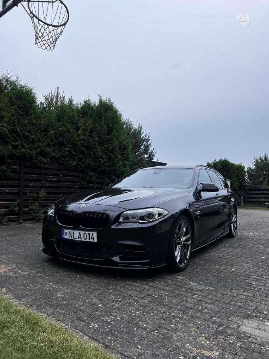 Melns BMW M550 2014 Klaipėda, ar dzinēja tilpumu 2.99 L un nobraukumu 177 tūkst. km par 15890 €, foto 4 vietnē AUTOMOTO.COM.LV