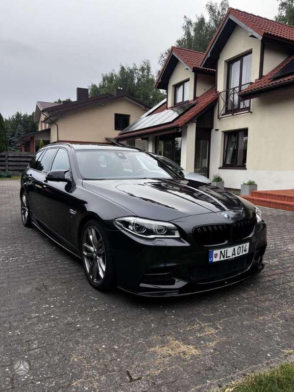 Black BMW M550 2014 in Klaipeda, with an engine capacity of 2.99 L and mileage of 177 thousand km for 15890 €, photo 4 on AUTOMOTO.COM.LV
