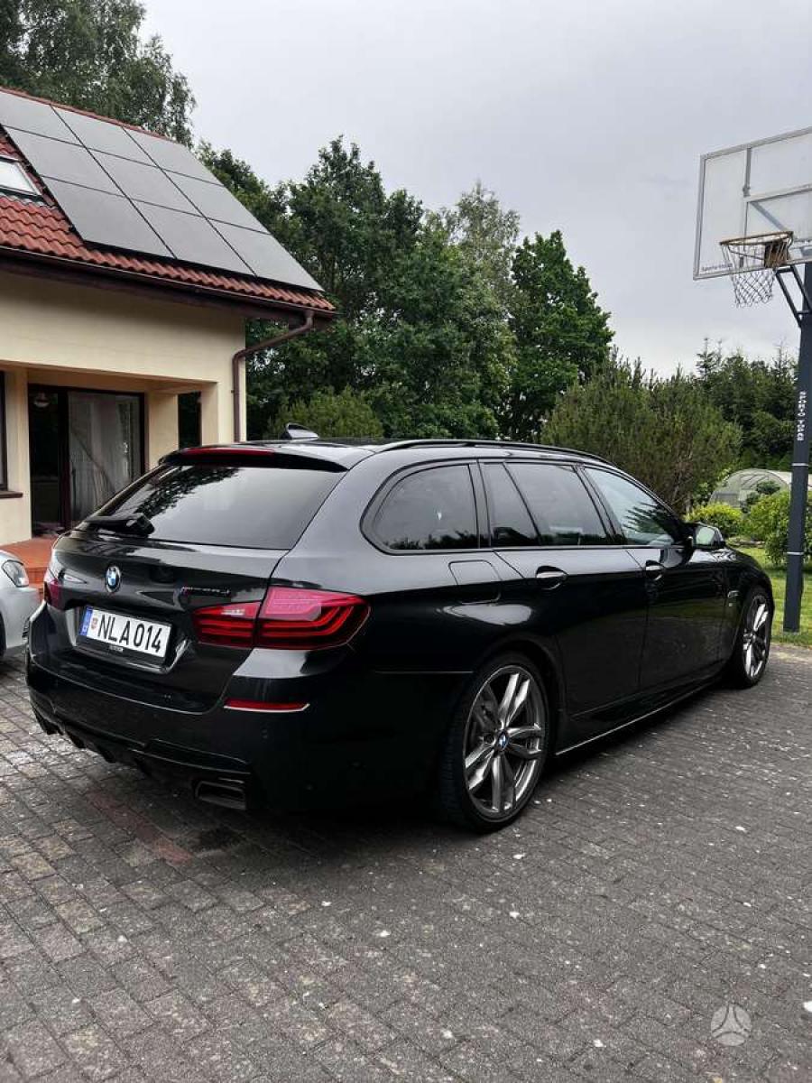 Melns BMW M550 2014 Klaipėda, ar dzinēja tilpumu 2.99 L un nobraukumu 177 tūkst. km par 15890 €, foto 6 vietnē AUTOMOTO.COM.LV