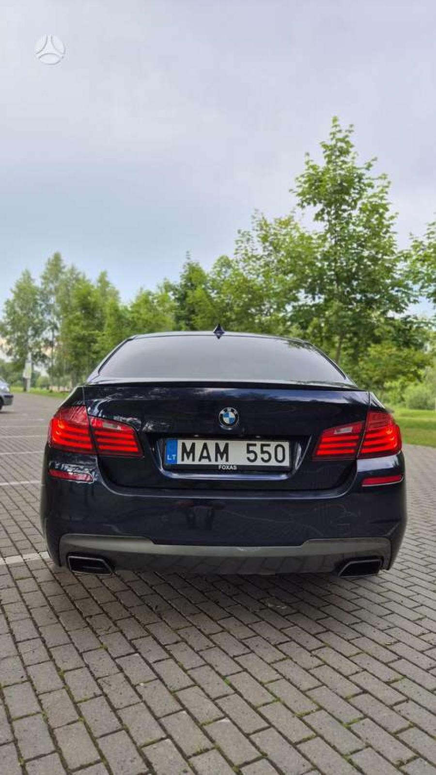 Zils BMW M550 2014 Panevēža, ar dzinēja tilpumu 2.99 L un nobraukumu 286 tūkst. km par 15000 €, foto 8 vietnē AUTOMOTO.COM.LV