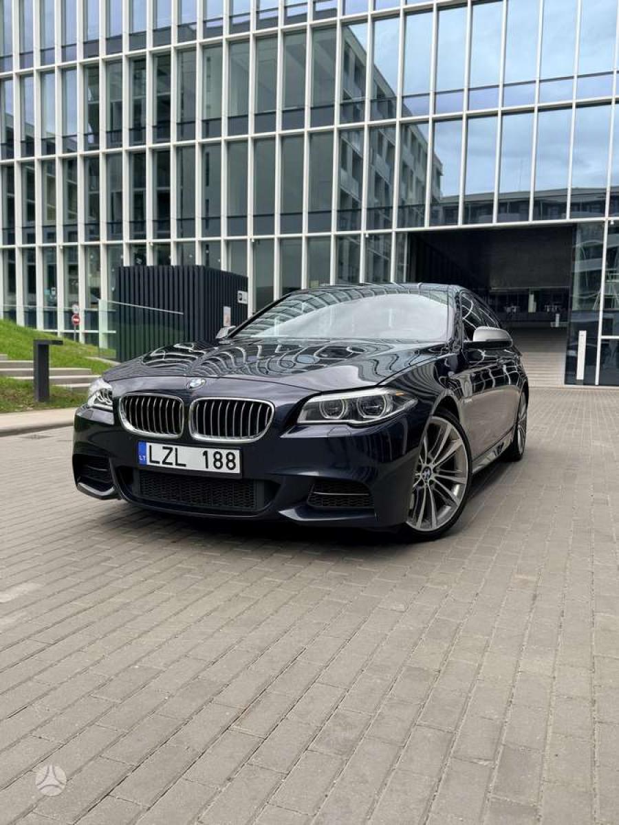Синий БМВ M550 2014 в Вильнюс, объемом двигателя 2.99 л и пробегом 380 тыс. км за 11100 €, фото 1 на AUTOMOTO.COM.LV