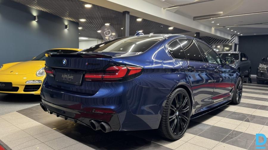 Zils BMW M550 2018 Mārupe, ar dzinēja tilpumu 4.40 L un nobraukumu 116 tūkst. km par 37990 €, foto 2 vietnē AUTOMOTO.COM.LV