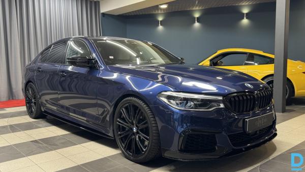 Zils BMW M550 2018 Mārupe, ar dzinēja tilpumu 4.40 L un nobraukumu 116 tūkst. km par 37990 €, foto 3 vietnē AUTOMOTO.COM.LV