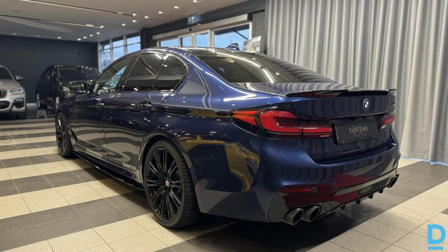 Zils BMW M550 2018 Mārupe, ar dzinēja tilpumu 4.40 L un nobraukumu 116 tūkst. km par 37990 €, foto 4 vietnē AUTOMOTO.COM.LV