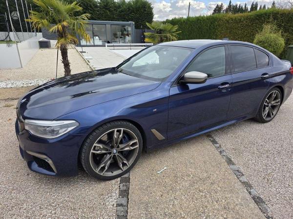 Blue BMW M550 2018 in Taurage, with an engine capacity of 3.00 L and mileage of 175 thousand km for 26000 €, photo 2 on AUTOMOTO.COM.LV
