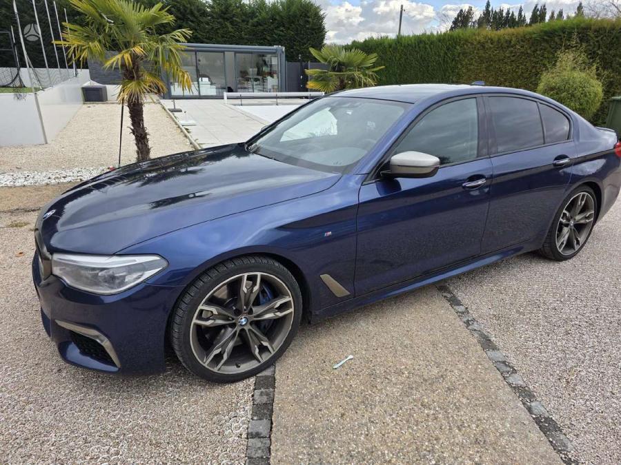 Zils BMW M550 2018 Tauragė, ar dzinēja tilpumu 3.00 L un nobraukumu 175 tūkst. km par 26000 €, foto 2 vietnē AUTOMOTO.COM.LV