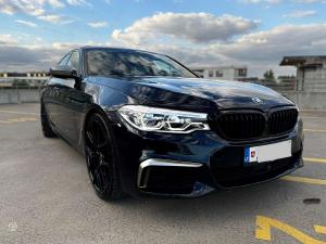 Blue BMW M550 2018 in Klaipeda, with an engine capacity of 4.40 L and mileage of 98 thousand km for 33999 €, photo 3 on AUTOMOTO.COM.LV