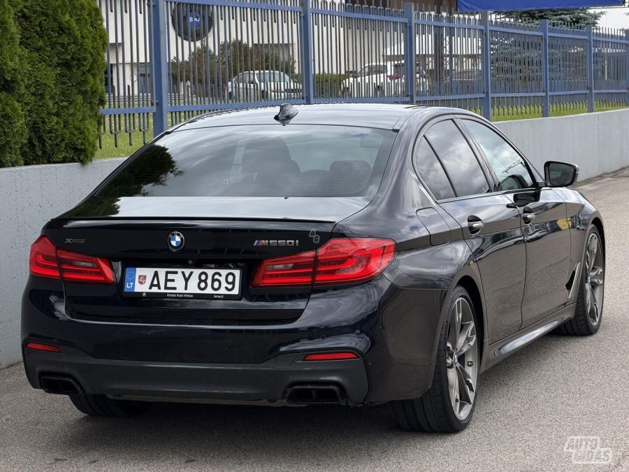 Zils BMW M550 2018 Viļņa, ar dzinēja tilpumu 4.40 L un nobraukumu 226 tūkst. km par 27000 €, foto 6 vietnē AUTOMOTO.COM.LV