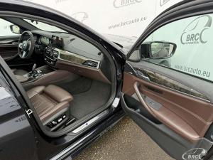 Синий БМВ M550 2018 в Клайпеда, объемом двигателя 4.40 л и пробегом 55 тыс. км за 30900 €, фото 10 на AUTOMOTO.COM.LV