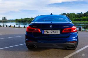 Синий БМВ M550 2018 в Каунас, объемом двигателя 0.00 л и пробегом 105 тыс. км за 27000 €, фото 12 на AUTOMOTO.COM.LV